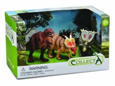 3Pcs Dinosaur Open Box Set - Collecta Figures: Animal Toys, Dinosaurs ...